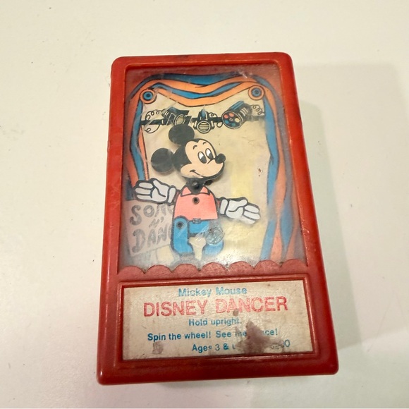 Disney | Toys | Vintage Mickey Mouse Disney Dancer Toy Walt Disney ...
